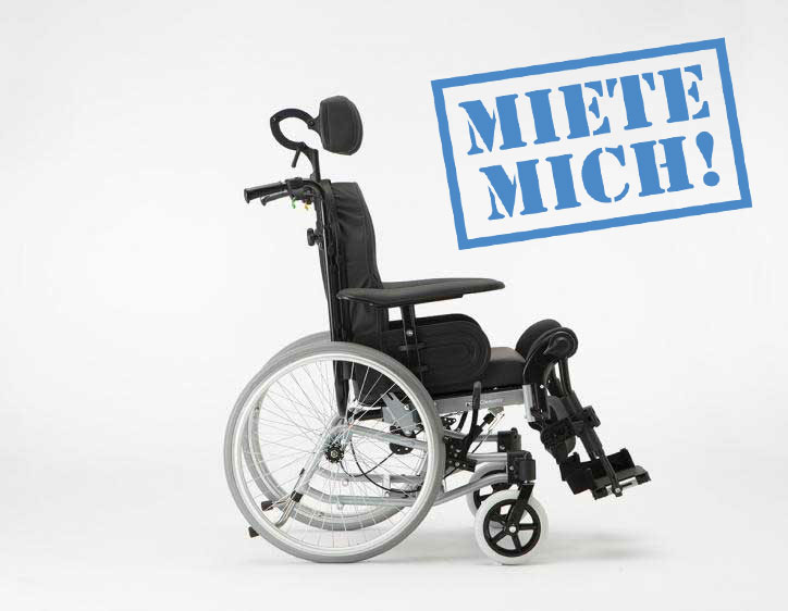 Pflegerollstuhl mieten Invacare Rea Clematis